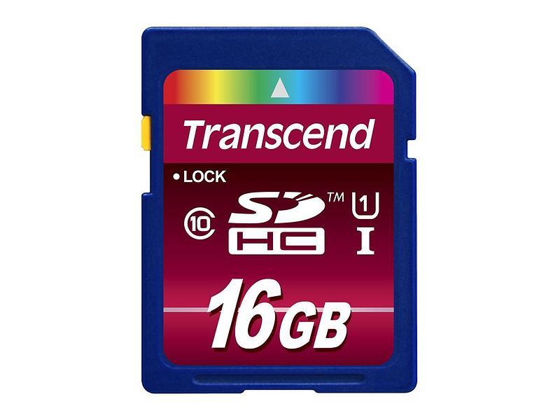 Transcend SDHC Class 10 UHS-1 16GB - Tek.no